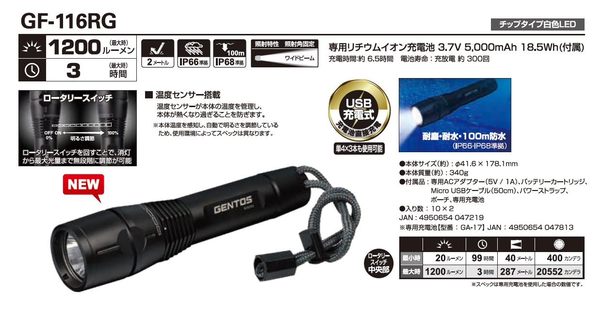 Ichiban Precision Sdn Bhd - Gentos - Gentos G Series Flashlight Durability and high quality ...